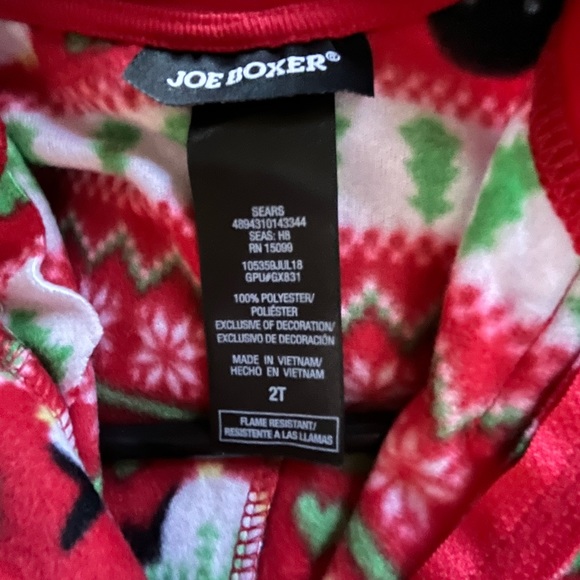 Joe Boxer | Pajamas | Nwt Joe Boxer Foot Pjs | Poshmark